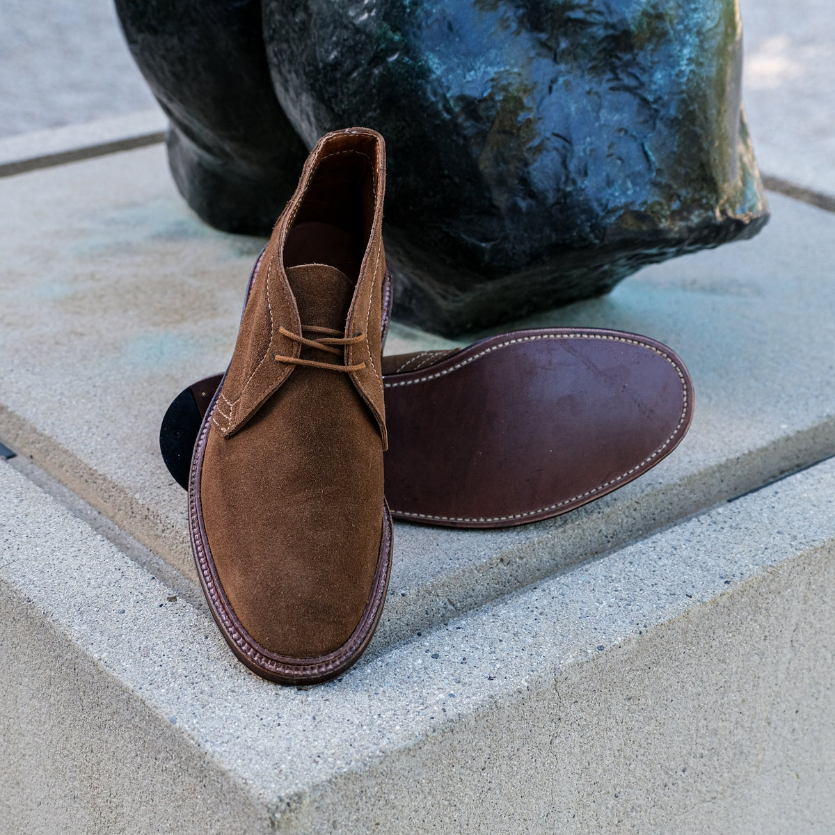 Alden Unlined Snuff Suede Chukka Boot – BROGUE