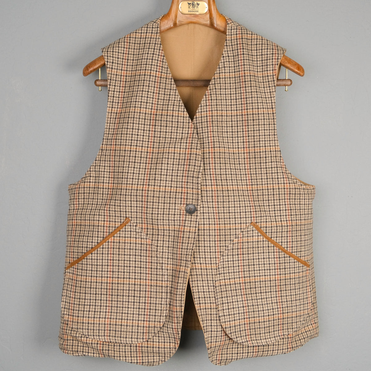 Old Joe Cashmere Melton Game-Keeper Reversible Vest – BROGUE